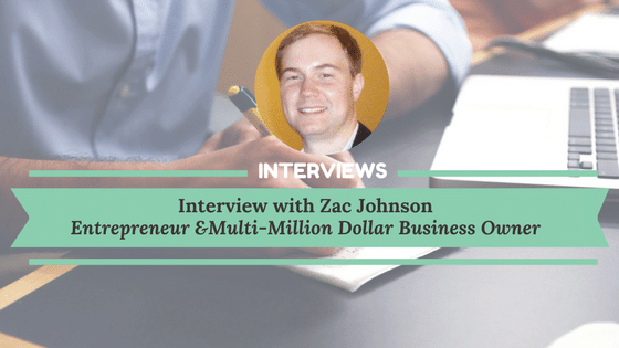 Interview with Zac Johnson - Entrepreneur & Multi-Million Dollar ...